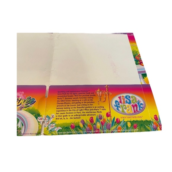 Lisa Frank | Office | Lisa Frank Destine Fashionista Paper Folder ...
